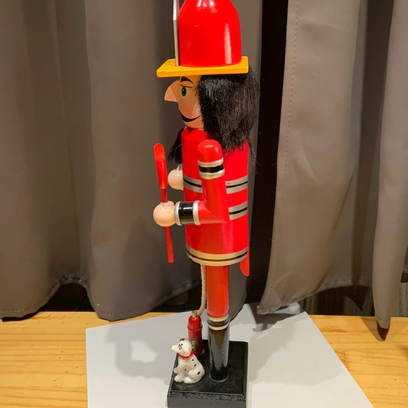 Holiday | Fire Fighter Nutcracker With Nice Detail | Poshmark